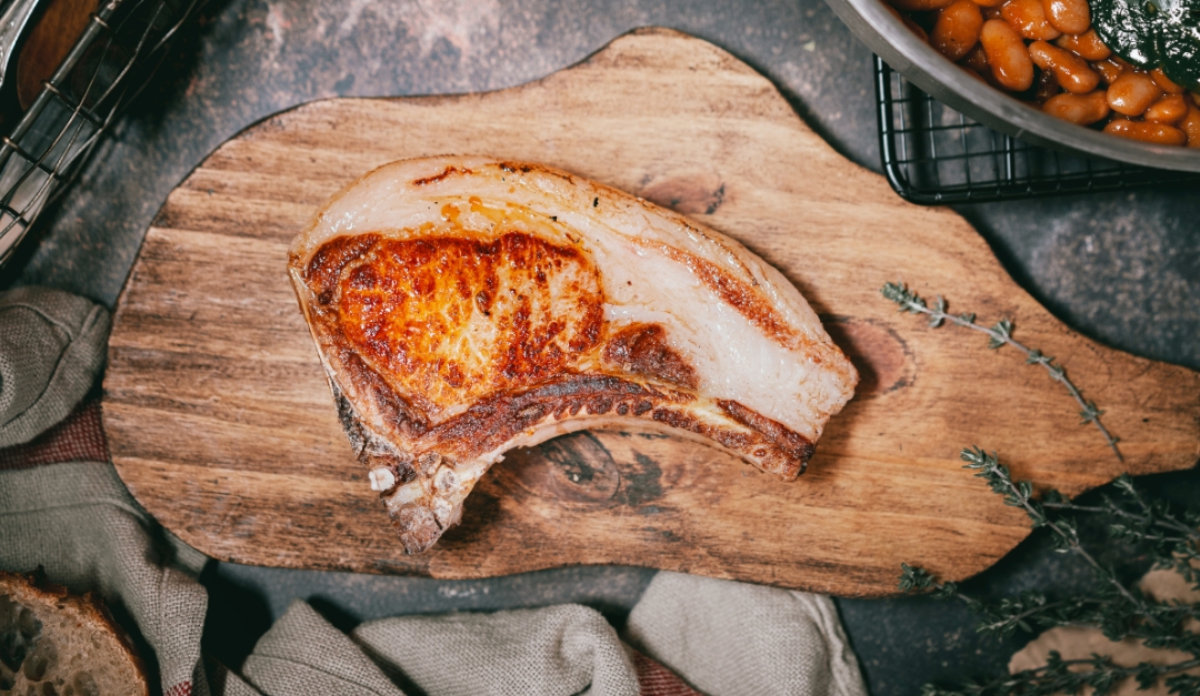 La viande du Porc Noir de Bigorre AOP